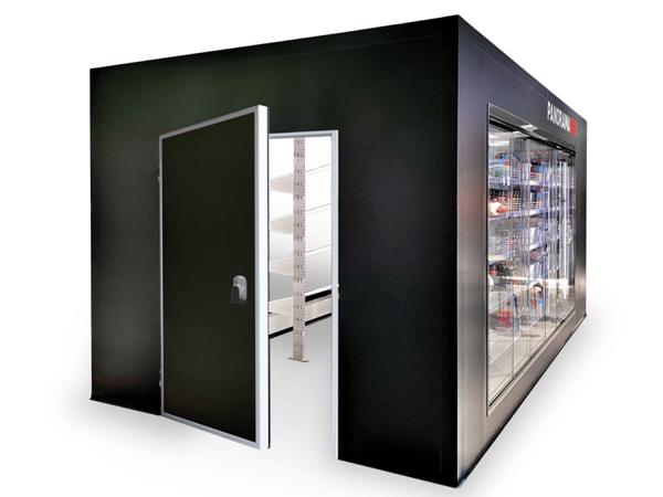 Glasdörrfront och Panorama Box